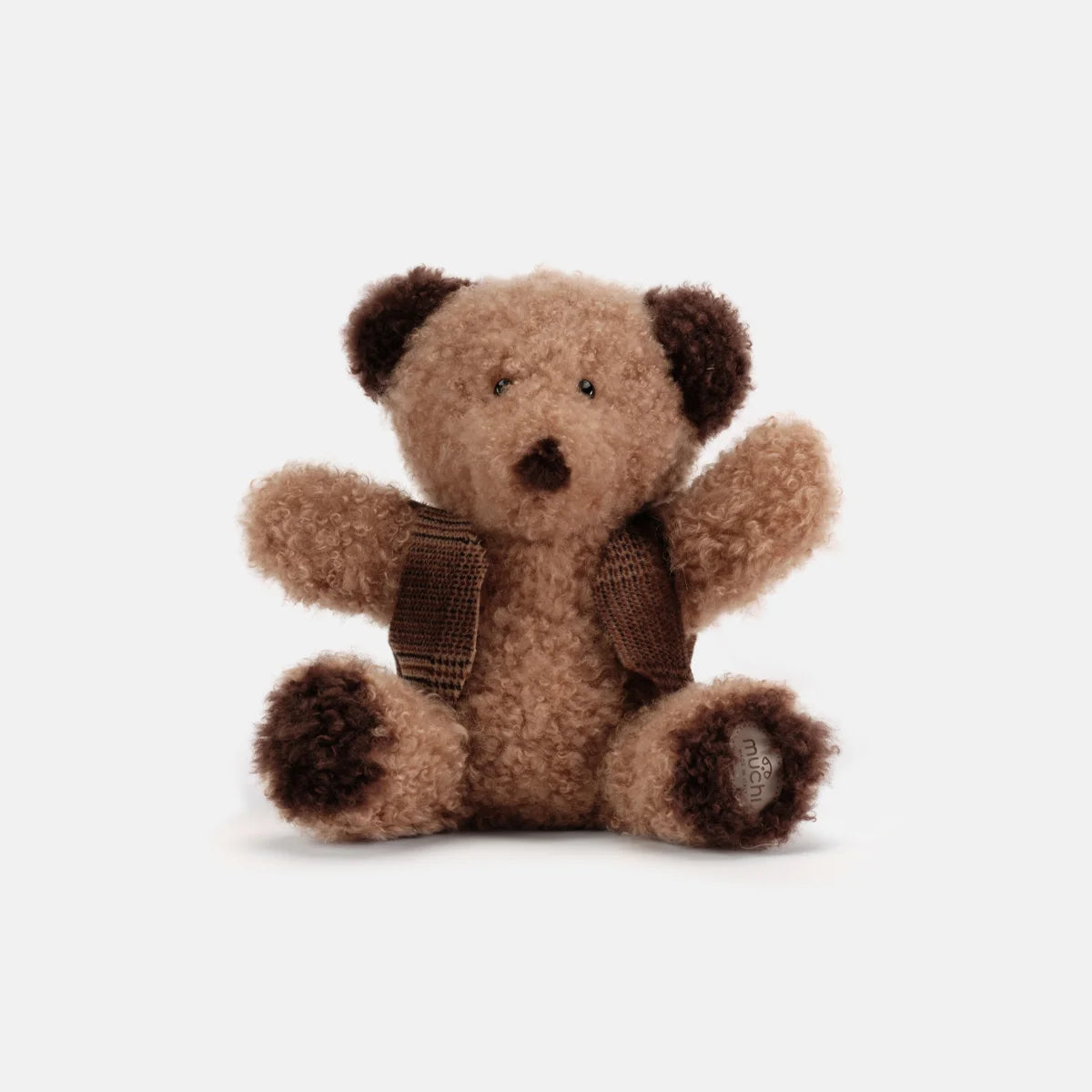 Berry Cashmere Teddy Bear Muchi Decor Italy
